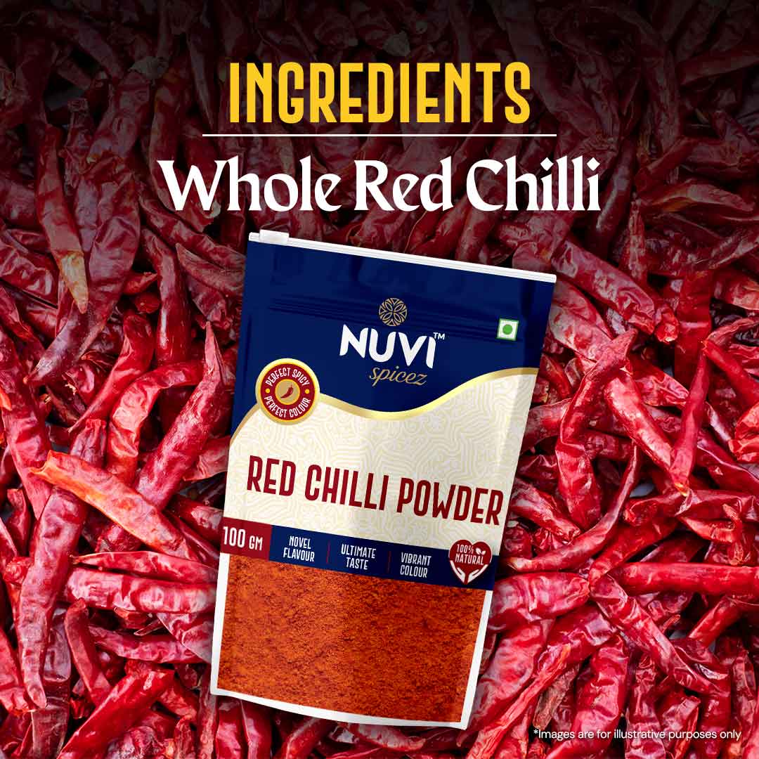 Perfect Spicy Red Chilli Powder | 100% Pure & Natural – nuvispicez